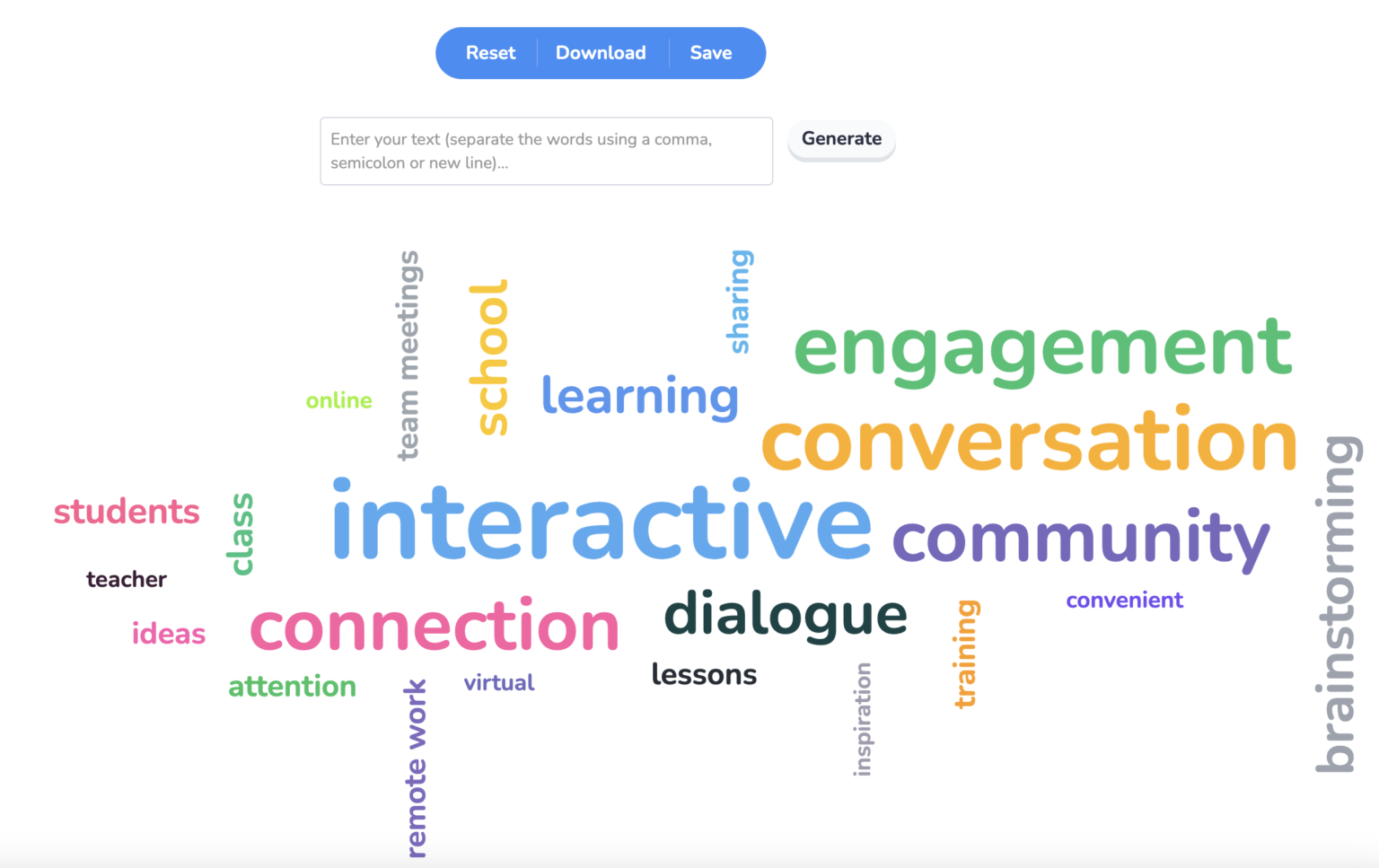 Create Simple Word Cloud For Free | Word Cloud Free