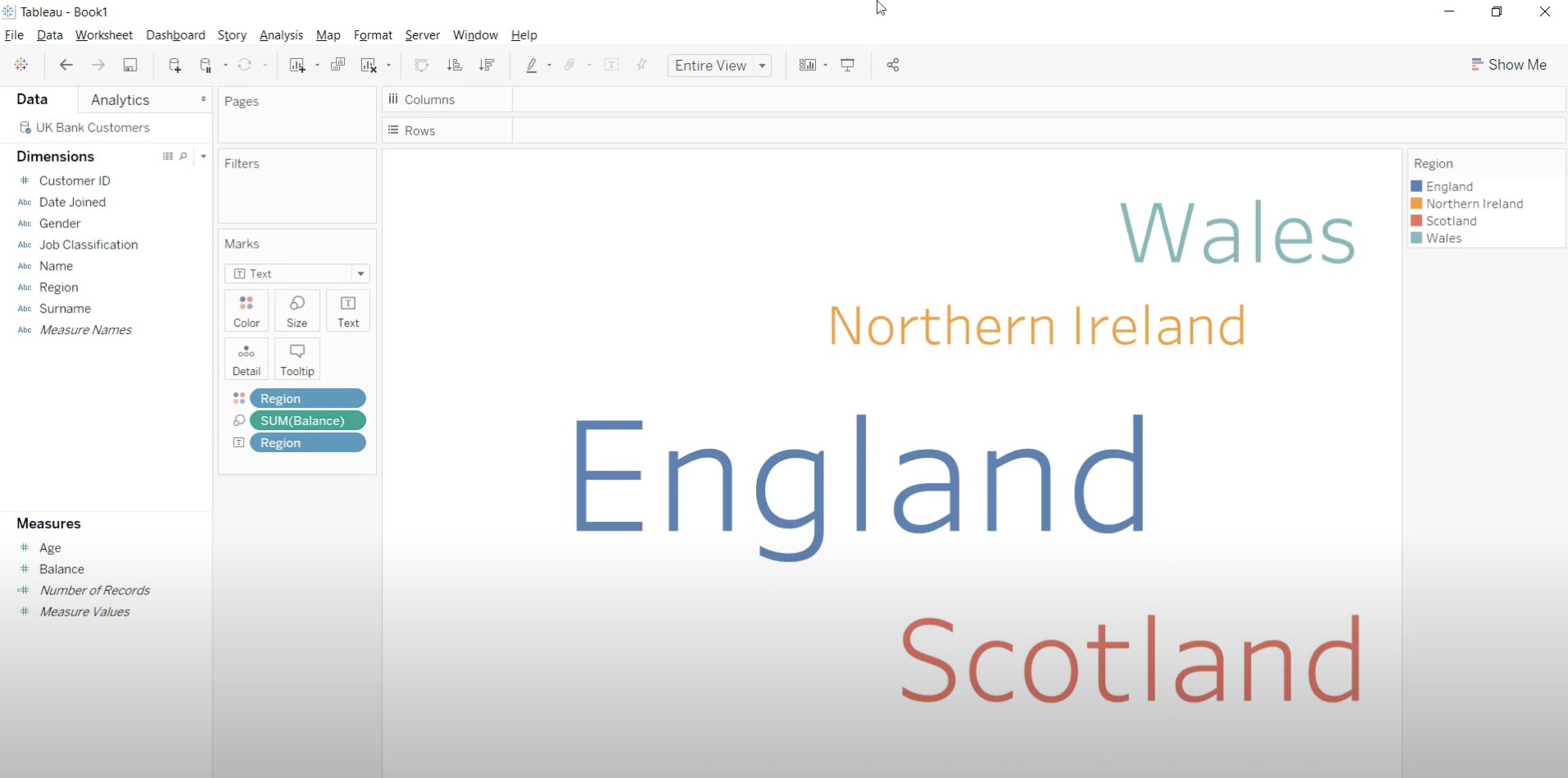 Create An Easy Tableau Word Cloud In 30 Seconds | Word Cloud Free